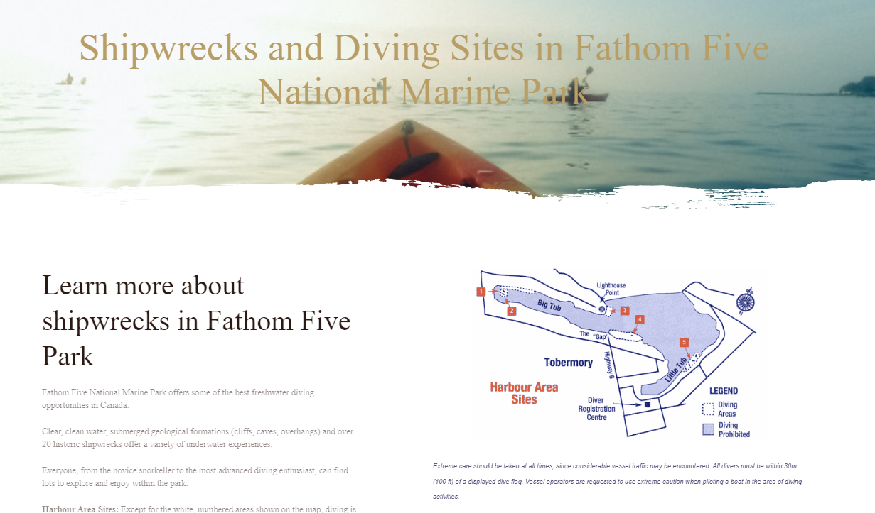 Fathom Five National Marine Park